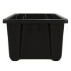 Handy Storage 30L Black Heavy Duty Storage Crate – Handy Products