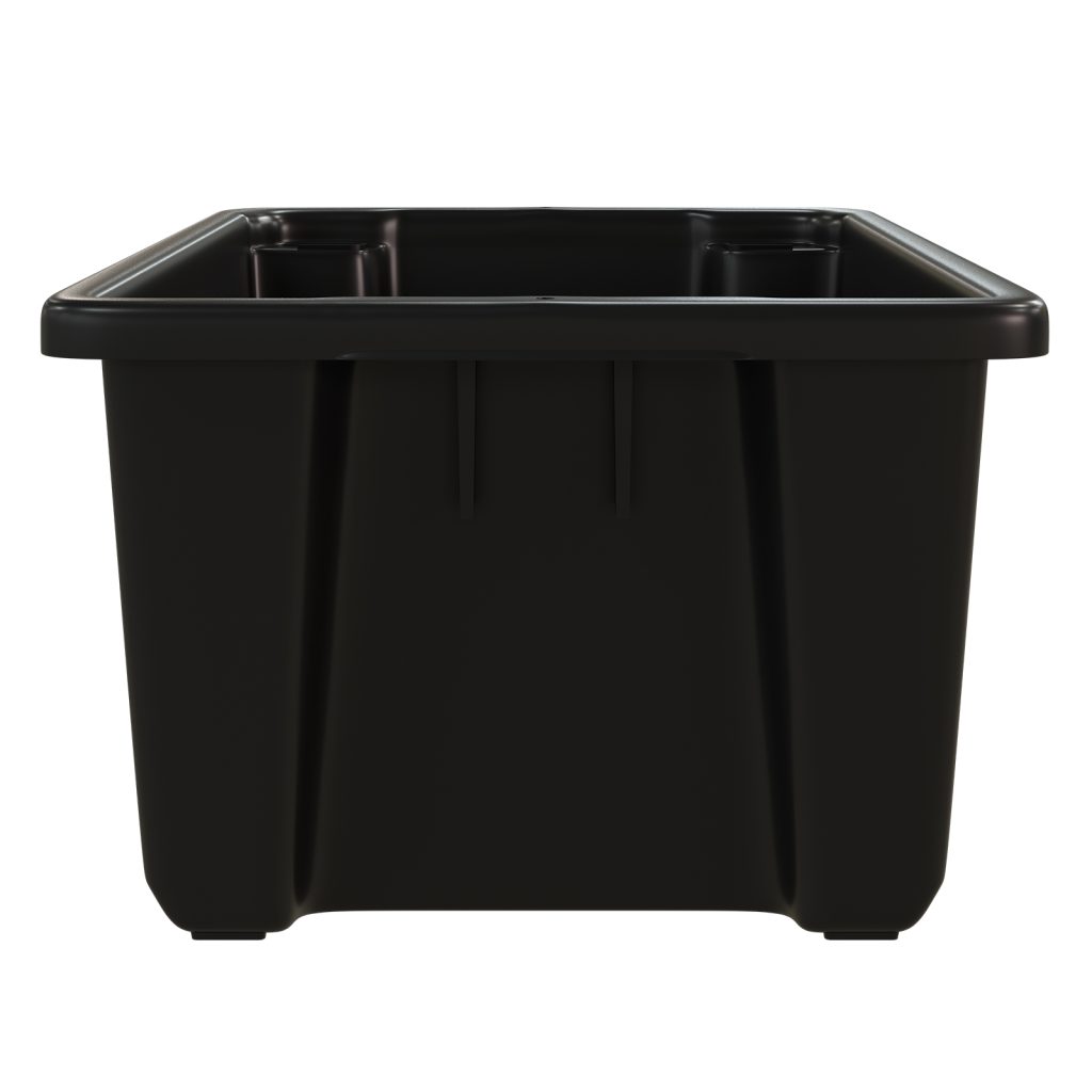 Handy Storage 30L Black Heavy Duty Storage Crate – Handy Products