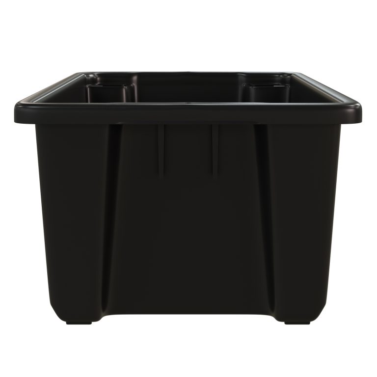 Handy Storage 30L Black Heavy Duty Storage Crate – Handy Products