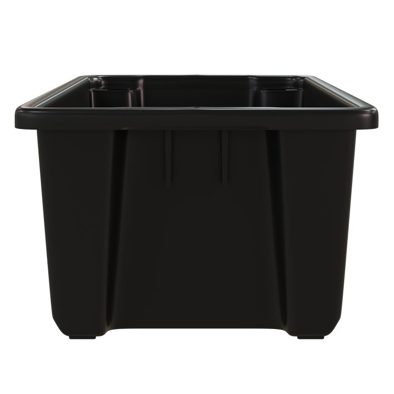 Handy Storage 30L Black Heavy Duty Storage Crate – Handy Products