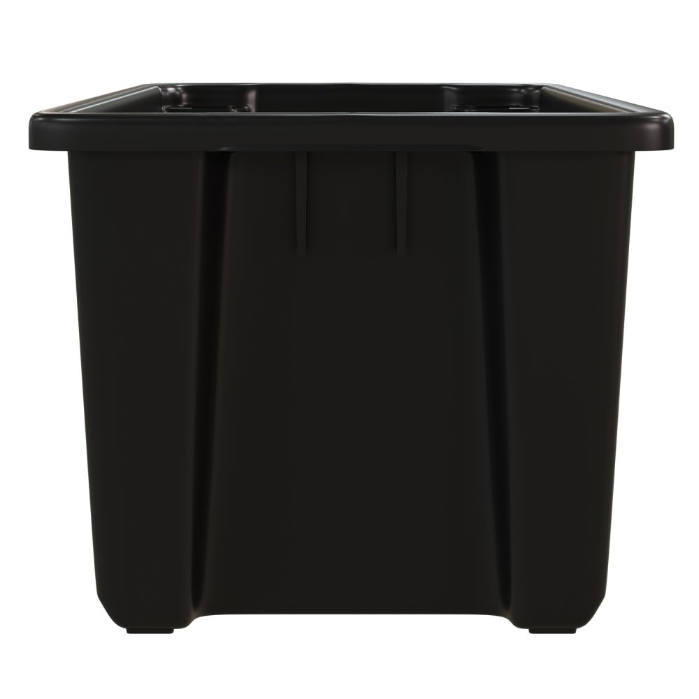 Handy Storage 30L Black Heavy Duty Storage Crate – Handy Products