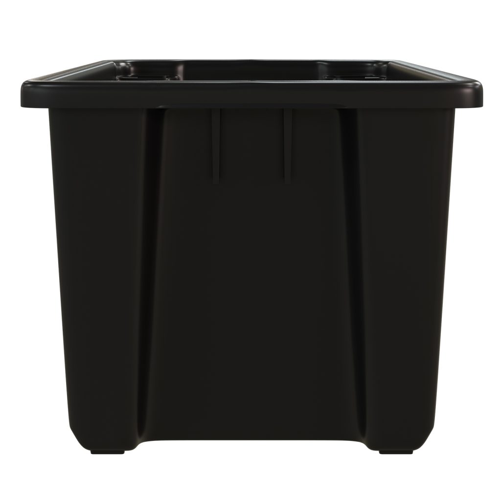 Handy Storage 30L Black Heavy Duty Storage Crate – Handy Products