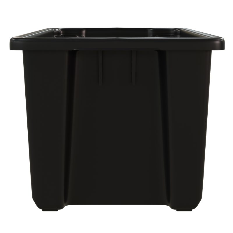 Handy Storage 30L Black Heavy Duty Storage Crate – Handy Products